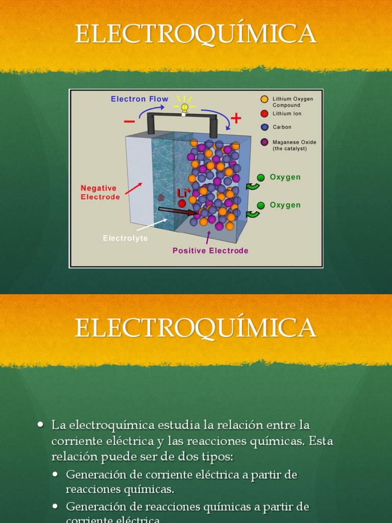 Introducción a la electroquímica: reacciones redox, celdas galvánicas y electrolíticas | PDF ...