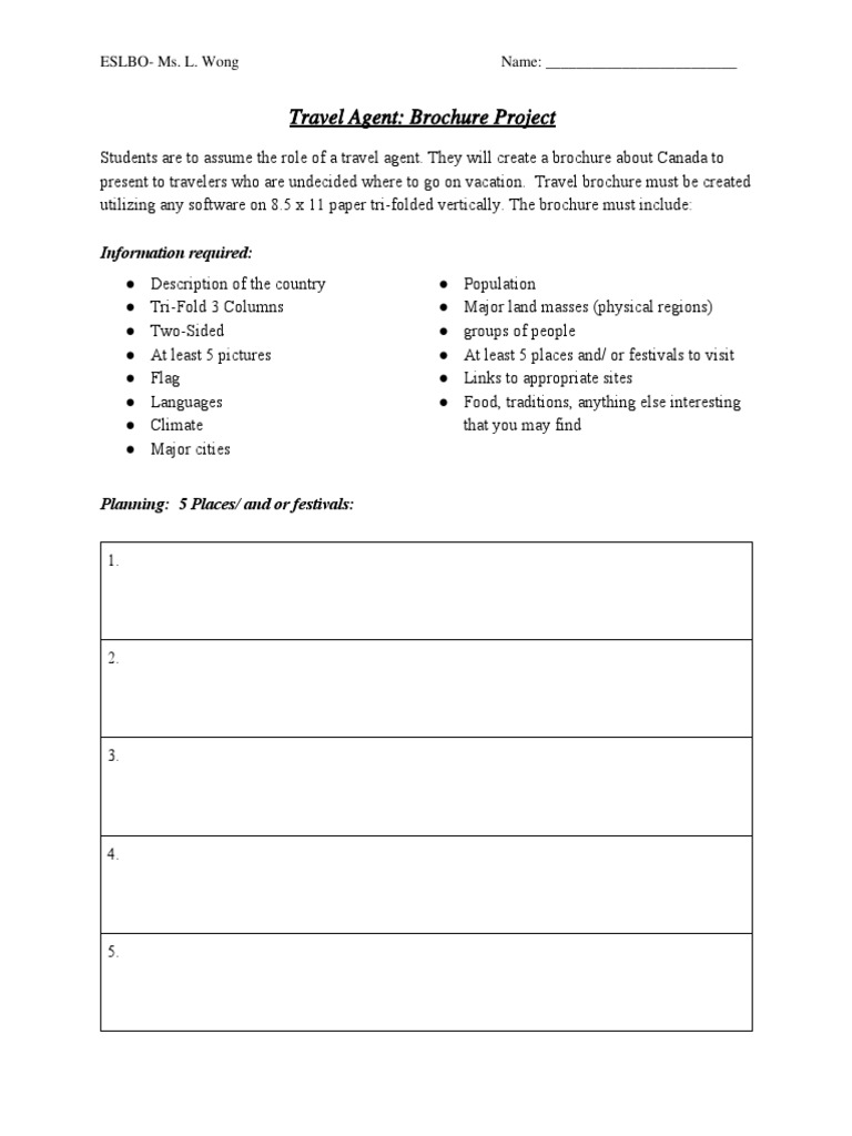 Eslbo - Brochure Project | PDF | Linguistics | Language Acquisition