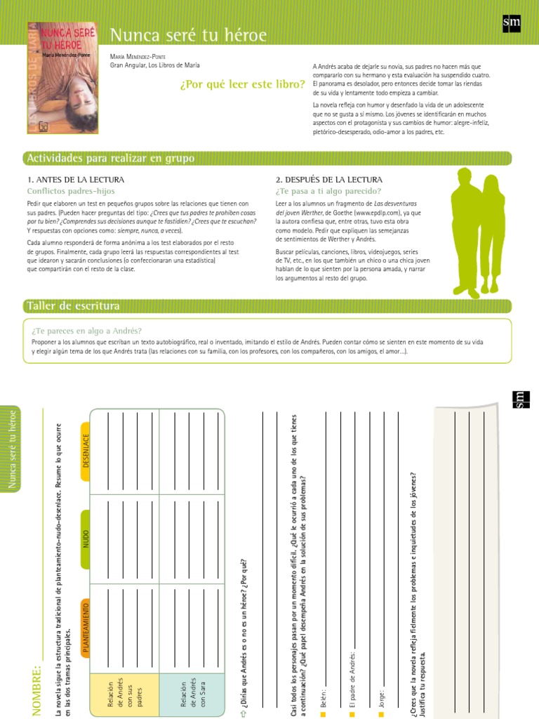 Nunca Sere Tu Heroe | PDF | Las penas del joven Werther | Lectura (proceso)