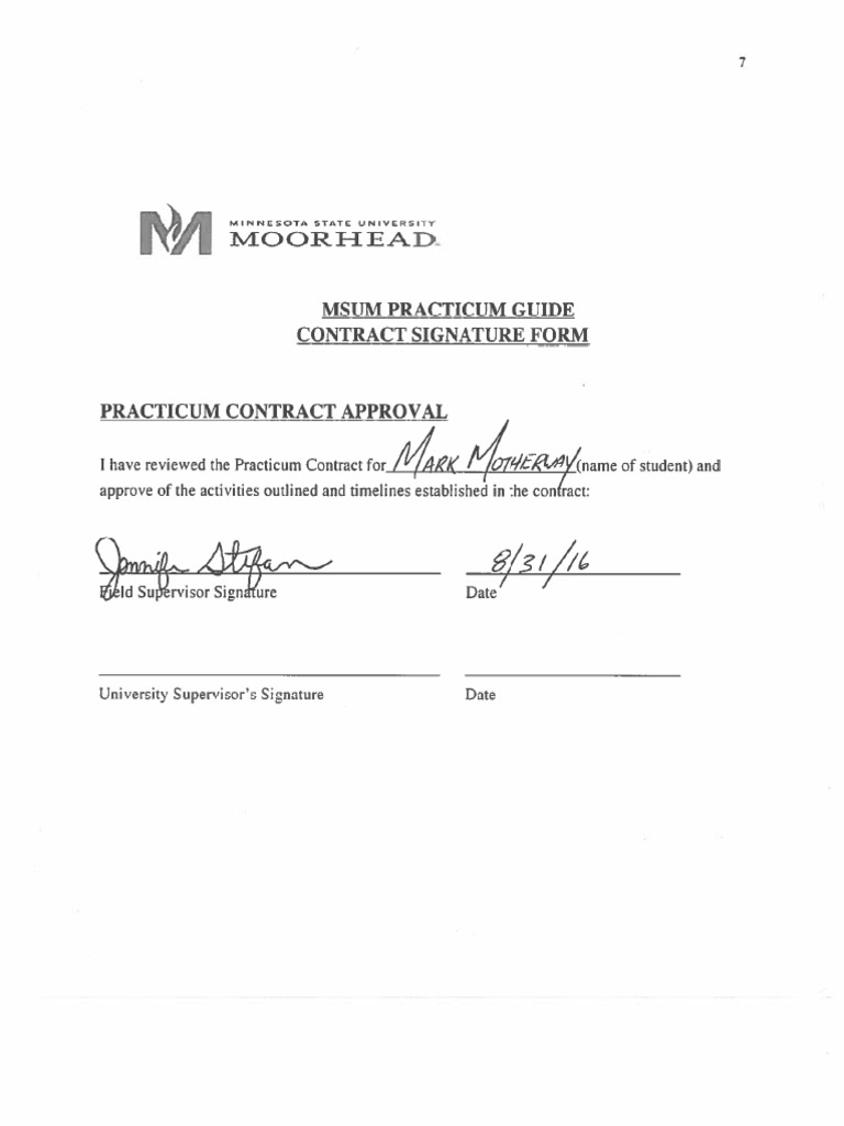 J Stefan Contract Approval Form | PDF