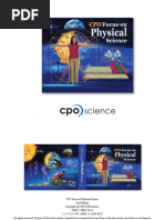 CPO Focus On Physical Science Student Textbook | PDF | Inquiry | Time