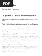 Mapa Procesos Itil v3 | PDF | Negocios