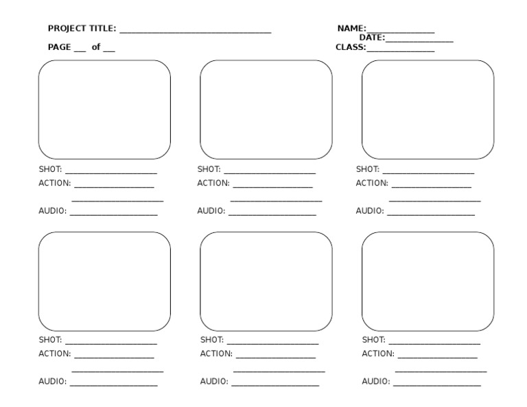 PROJECT TITLE: - NAME: - DATE: - PAGE - of - CLASS | PDF
