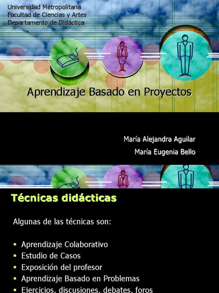 Aprendizaje Basado en Proyectos | PDF | Aprendizaje en base a proyectos ...
