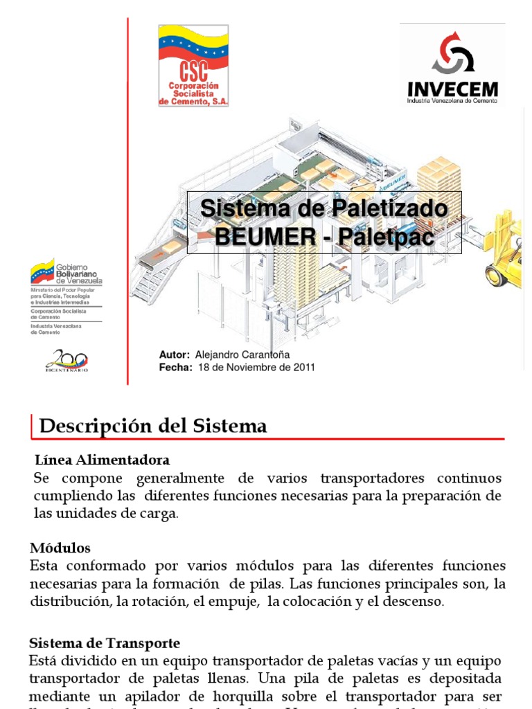BEUMER - Paletpac | PDF | Solenoide | Ingenieria Eléctrica