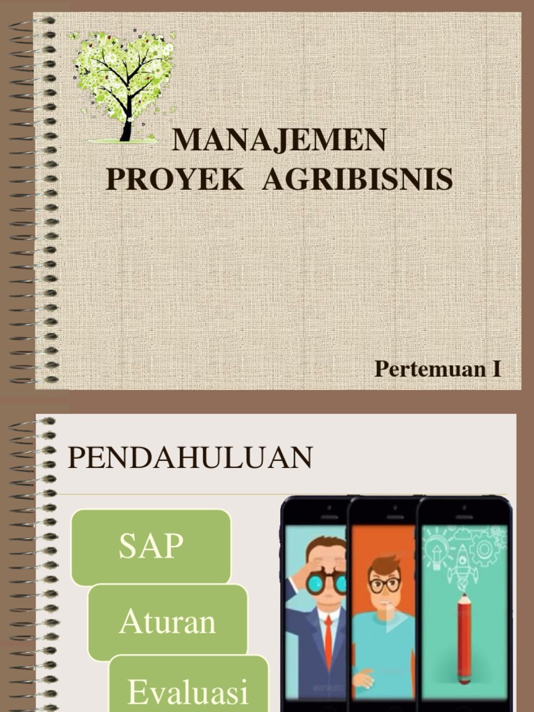 1-3. Manajemen Proyek Agribisnis-Tati2 | PDF