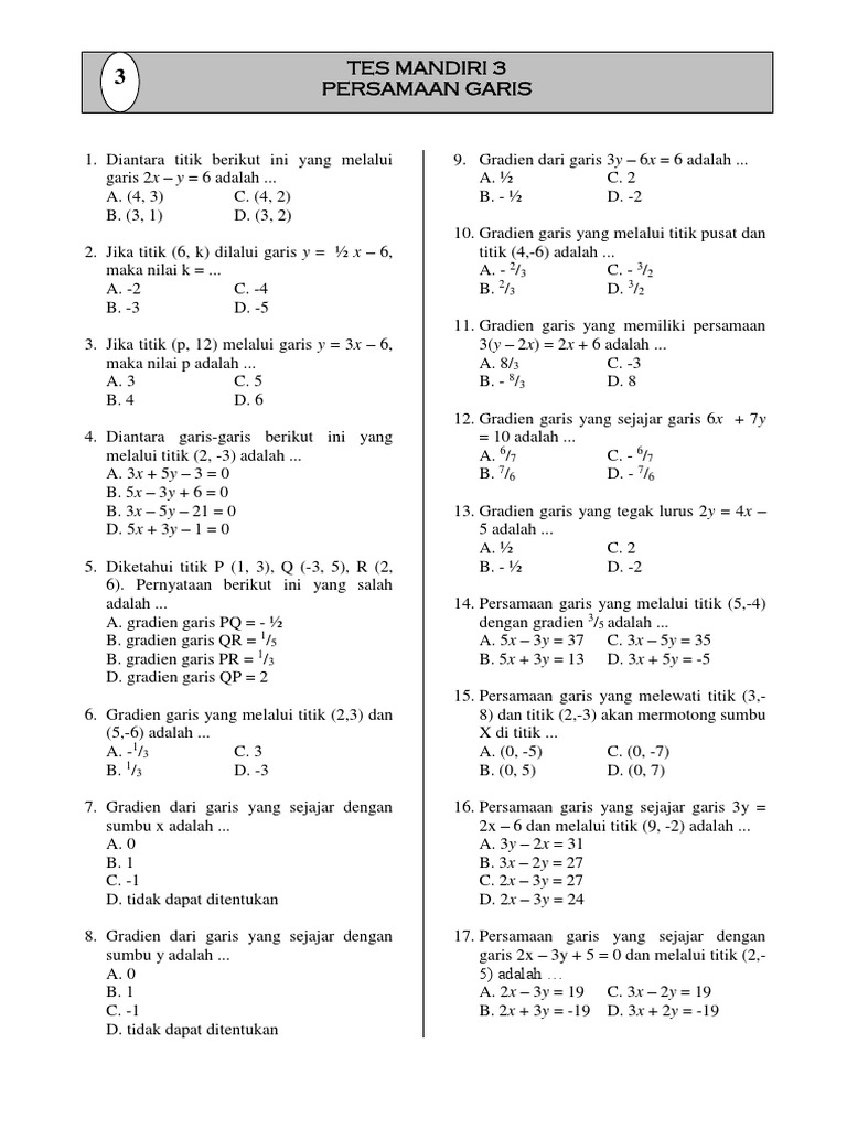 Lat Uts Kls 8 PGL | PDF