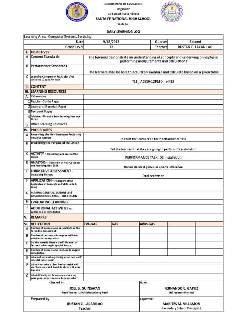 References Teacher Guide Pages Learner's Materials Pages Textbook Pages ...