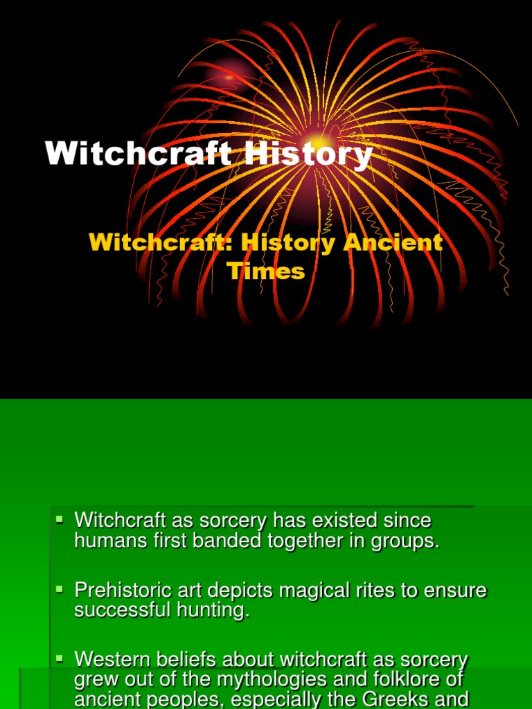 Witchcraft: History Ancient Times | PDF | Witch Hunt | Witchcraft