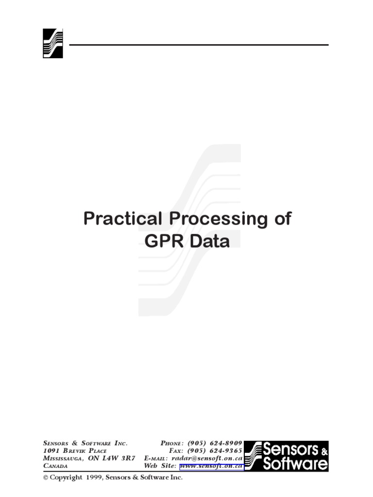 GPR Data Process PDF | PDF | Reflection Seismology | Filter (Signal ...