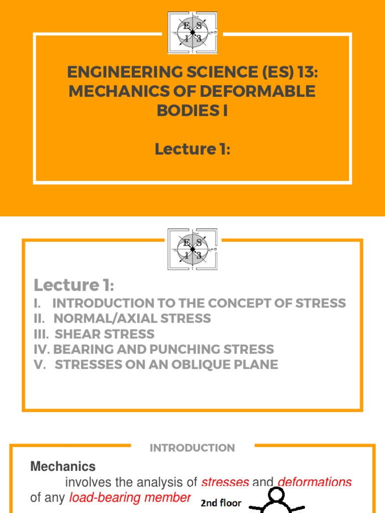 Lecture 1 Stresses | PDF | Stress (Mechanics) | Building Engineering Lecture 1 Stresses | PDF | Stress (Mechanics) | Building Engineering