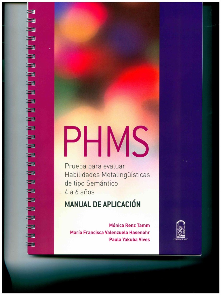 Manual de Aplicacion PHMS PDF | PDF