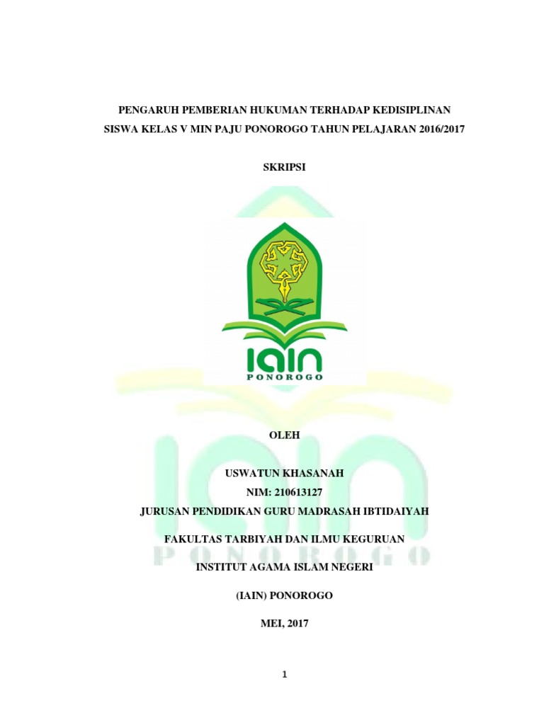 Uswatun Khasanah | PDF