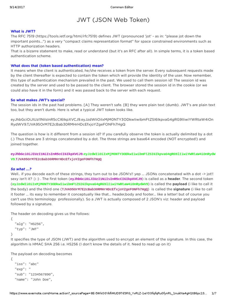 JWT Doc | Download Free PDF | Load Balancing (Computing) | Data