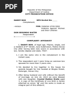 Reply Affidavit Sample | PDF | Criminal Justice | Crime & Violence