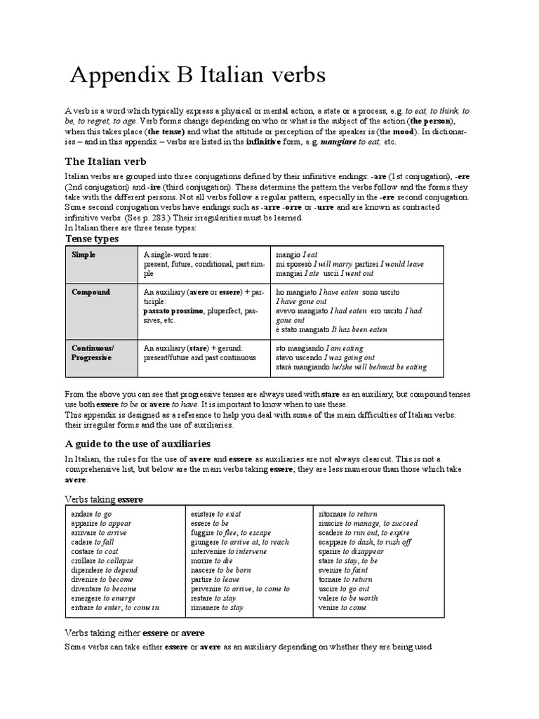 Appendix B Final | PDF | Grammatical Tense | Rules