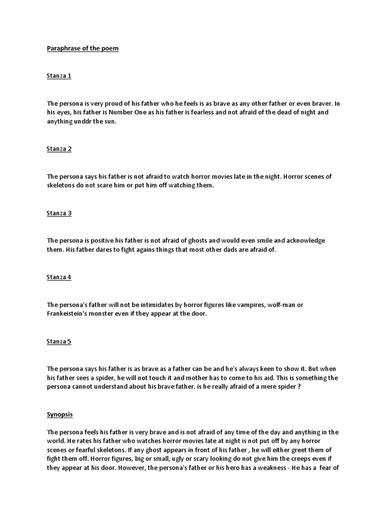 My Hero Summary | PDF