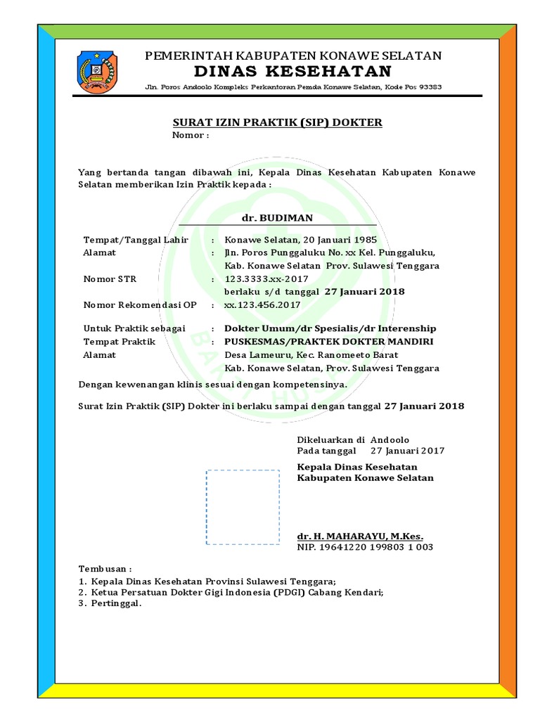 1 - Sip Dokter Umum-Ok | PDF