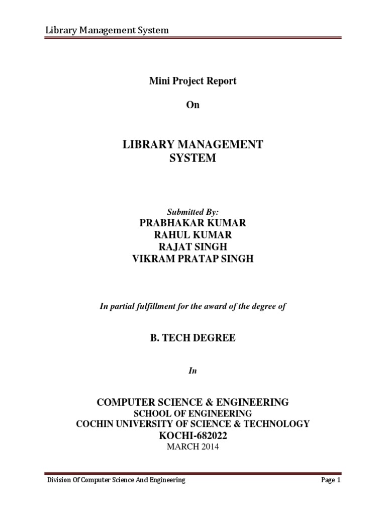 Library Management System PDF | PDF | Html Element | Cascading Style Sheets