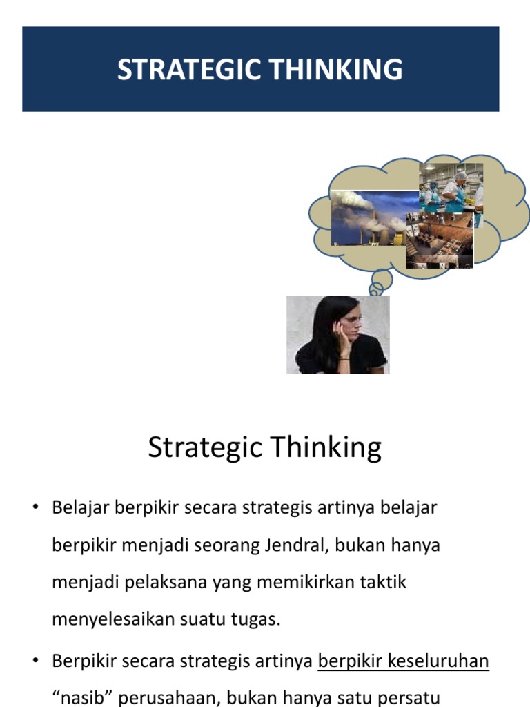Strategic Thinking | PDF