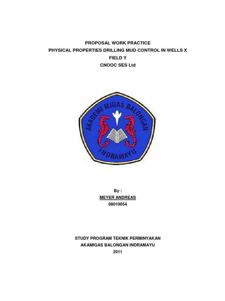 Proposal Kerja Praktek (KP) (English) | PDF | Sodium Chloride | Viscosity