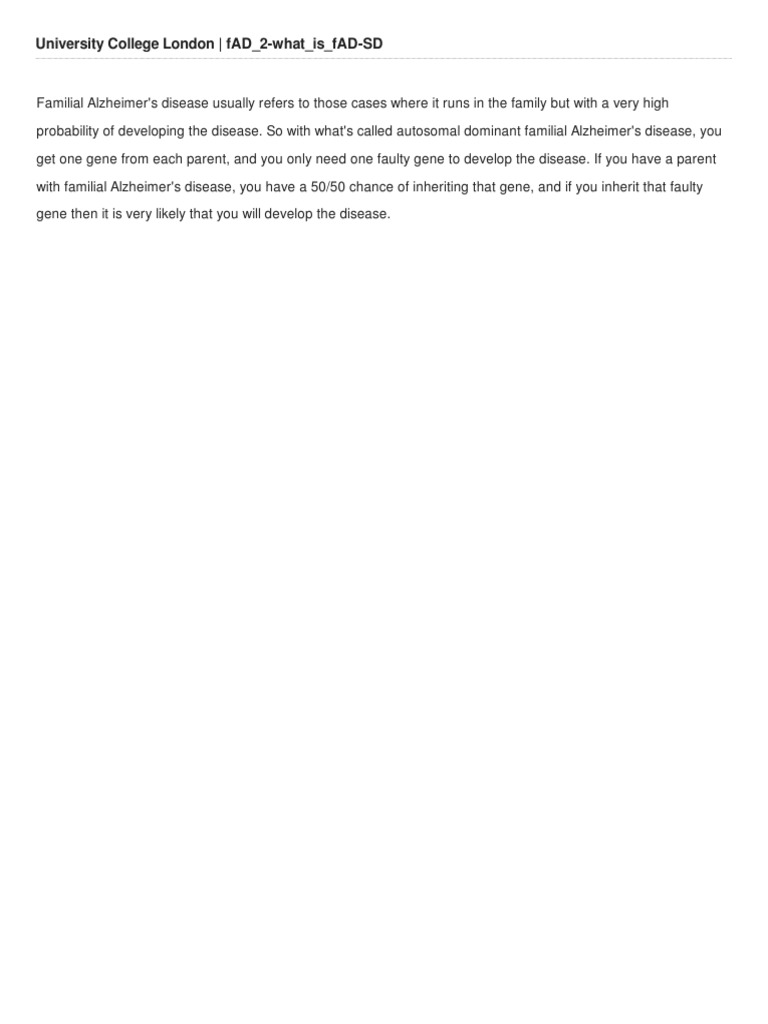 FAD 2-What Is FAD-SD | PDF