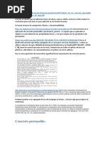 Adocreto Cuadrado Permeable 8x20 cm | PDF | Hormigón | Naturaleza