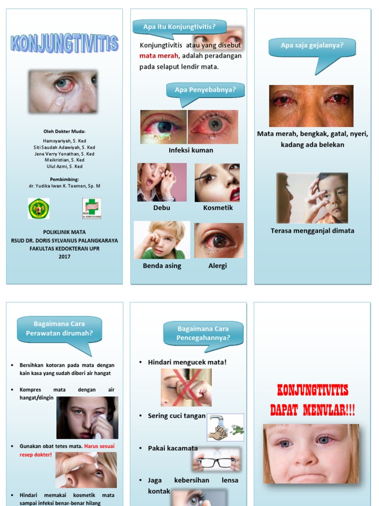 Leaflet Konjungtivitis | PDF