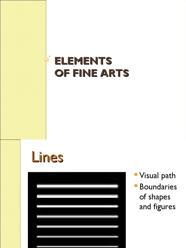HUM1 Ch2Part1Handout ElementsofVisualArts | PDF | Color | Electromagnetic Spectrum