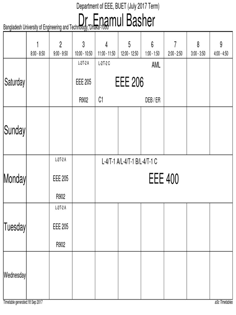 Dr. Enamul Basher: Sunday | PDF | Bangladesh