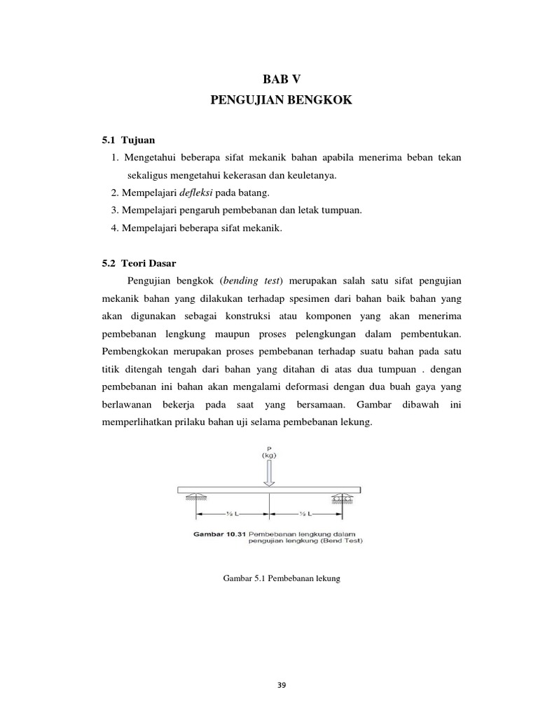 Pengujian Bengkok | PDF