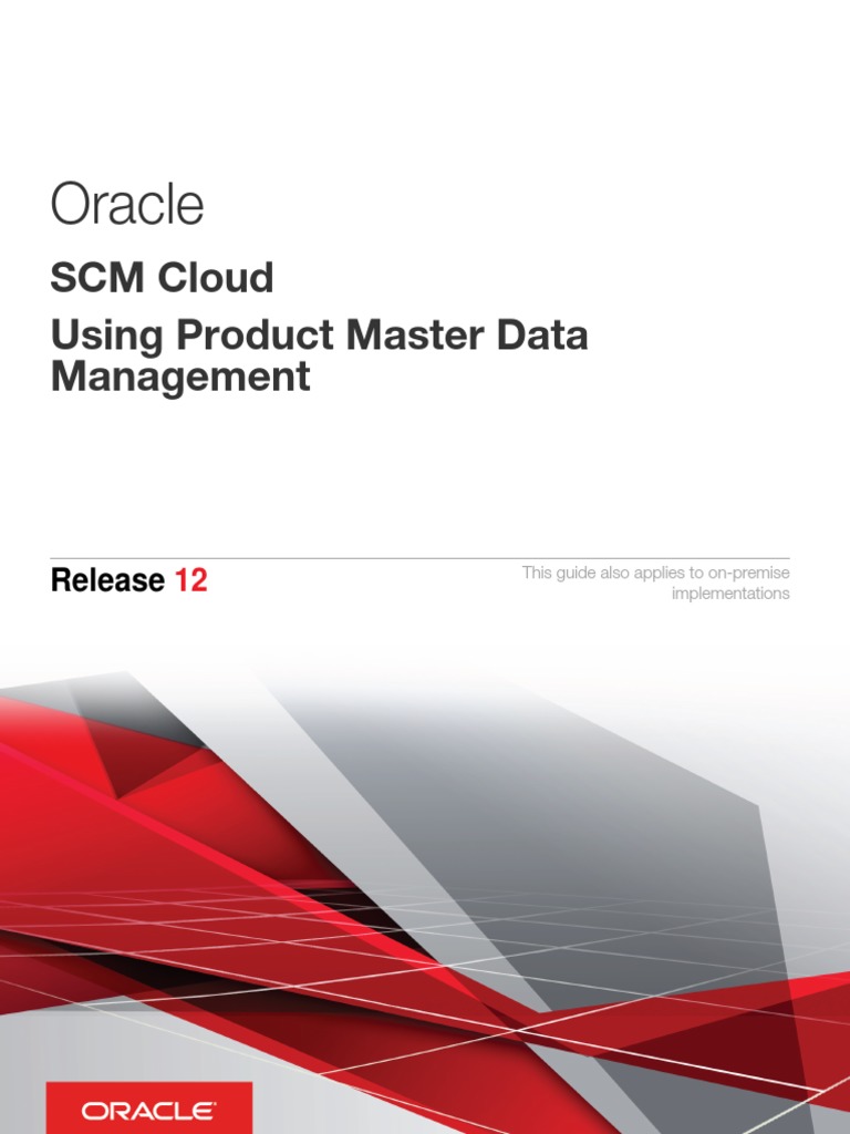 Oracle PIM Implementation Guide | PDF | Business Process | Product ...