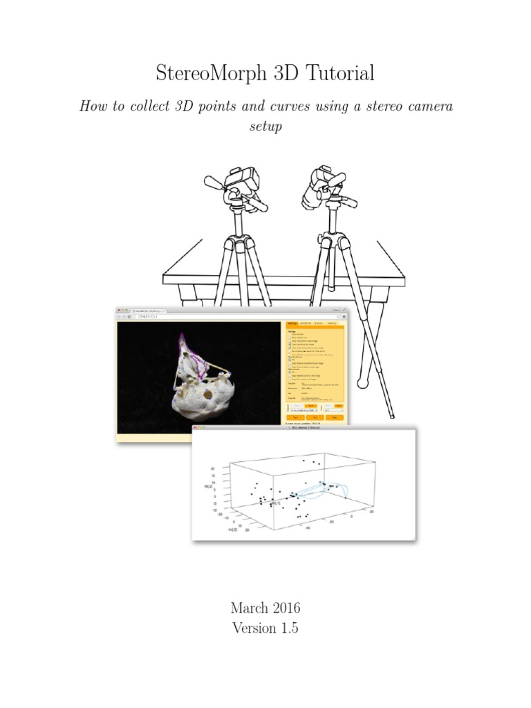 Stereomorph 3D Tutorial: How To Collect 3D Points and Curves Using A ...