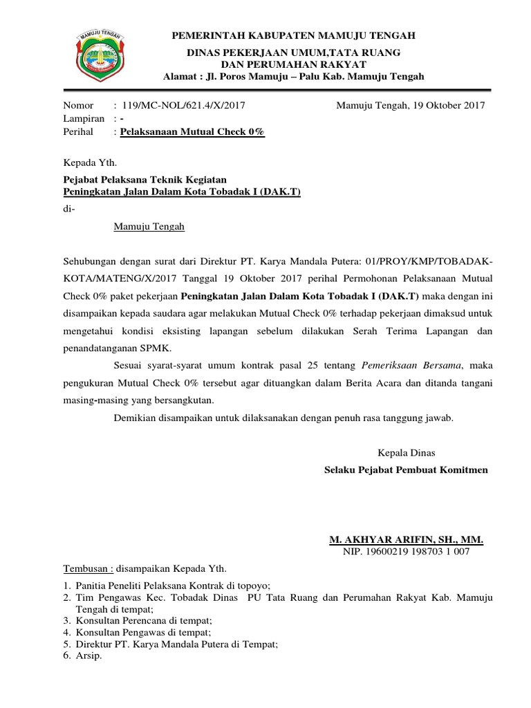 Persuratan Add. 01 | PDF