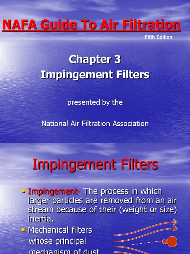 Impingement Filters | PDF | Fibers | Filtration