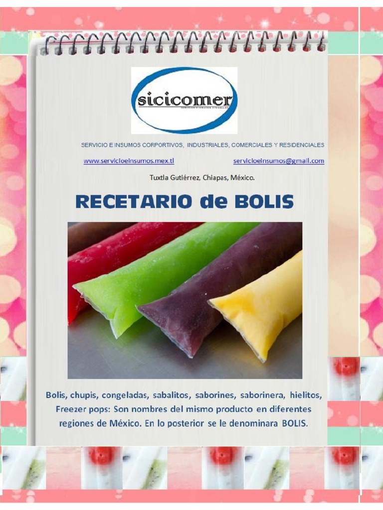 Recetario Bolis | PDF