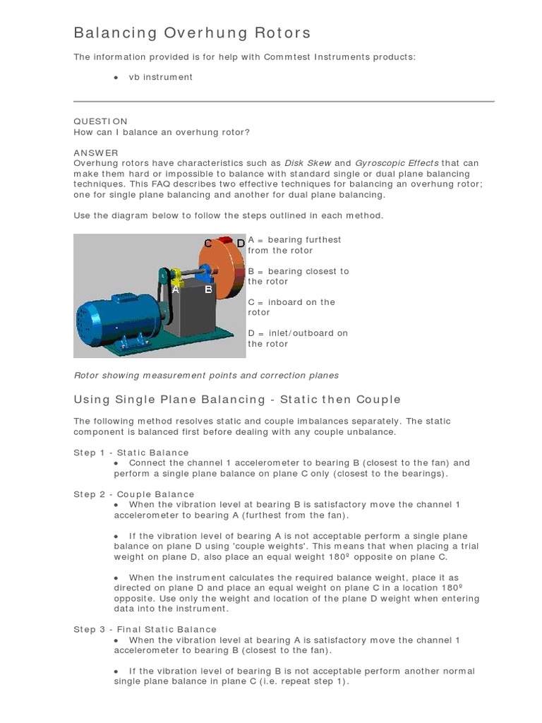 A Practical Review of Rotating Machinery Critical Speeds and Modes | PDF