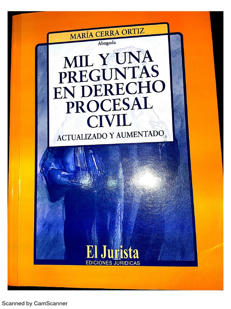 María Cerra Ortiz - Mil y Una Preguntas en Derecho Procesal Civil | PDF