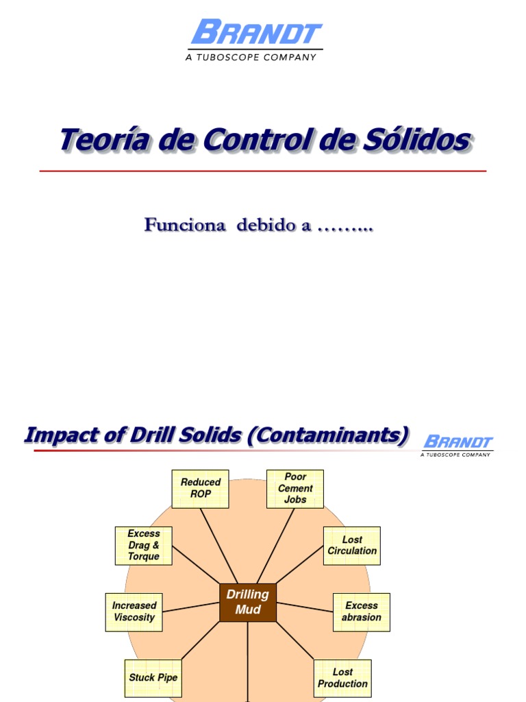 Teoria de Control de Solidos - Brandt | PDF | Filtración | Agua