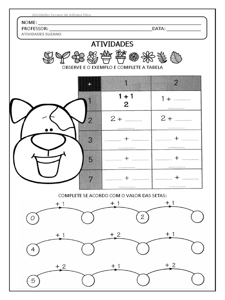 1º Ano Calculando | PDF