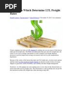 How To Calculate CWT Rates or Per Hundred Weight Rates | PDF | Cargo ...