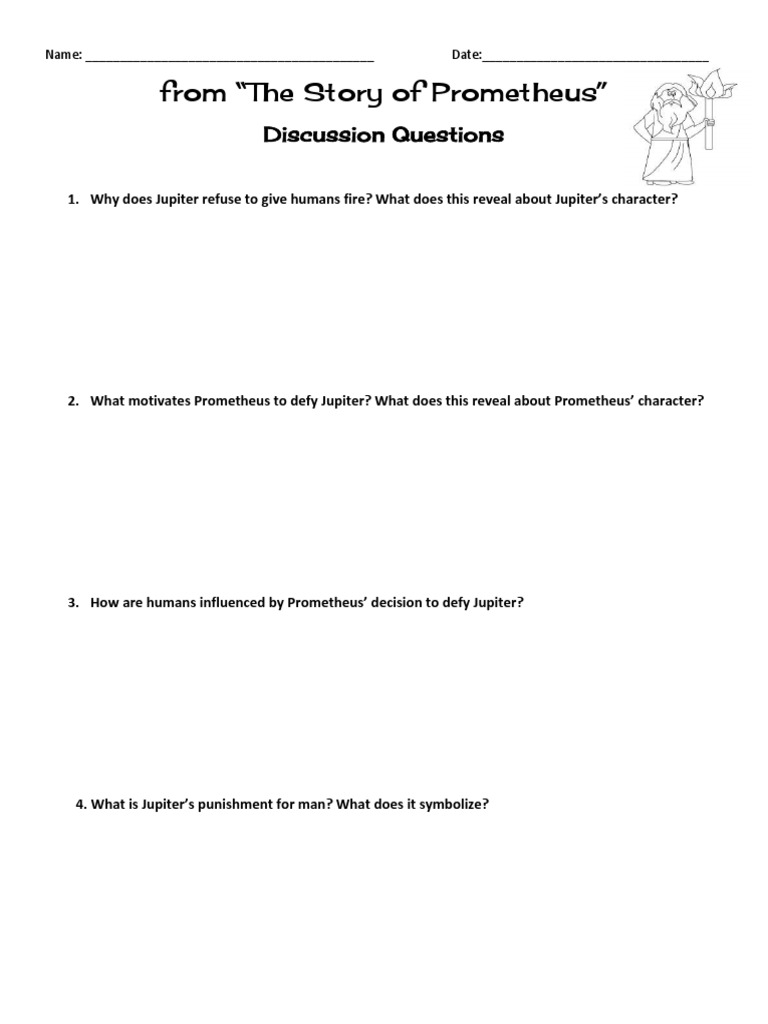 Prometheus Discussion Questions | PDF