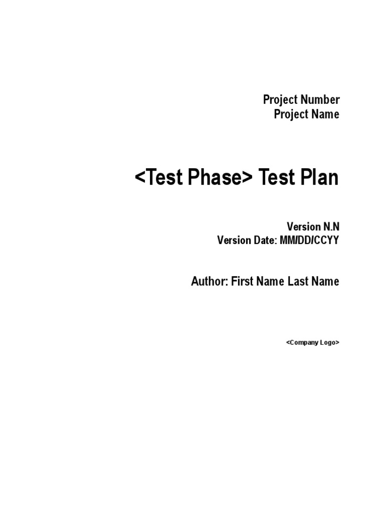 Test Plan | PDF | Software Testing | Information Technology