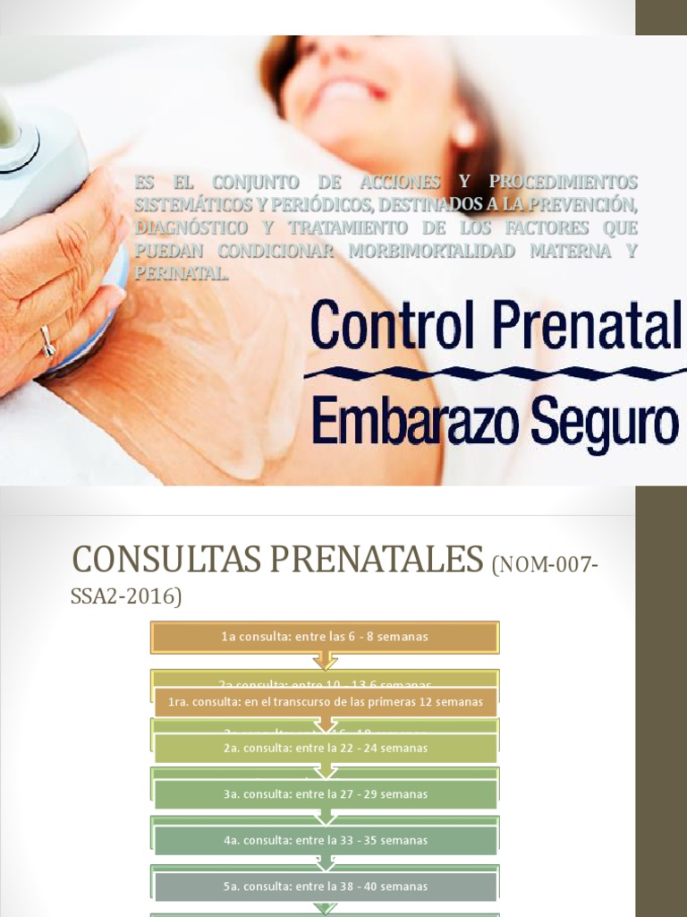 Control Prenatal | PDF | El embarazo | Ultrasonido médico