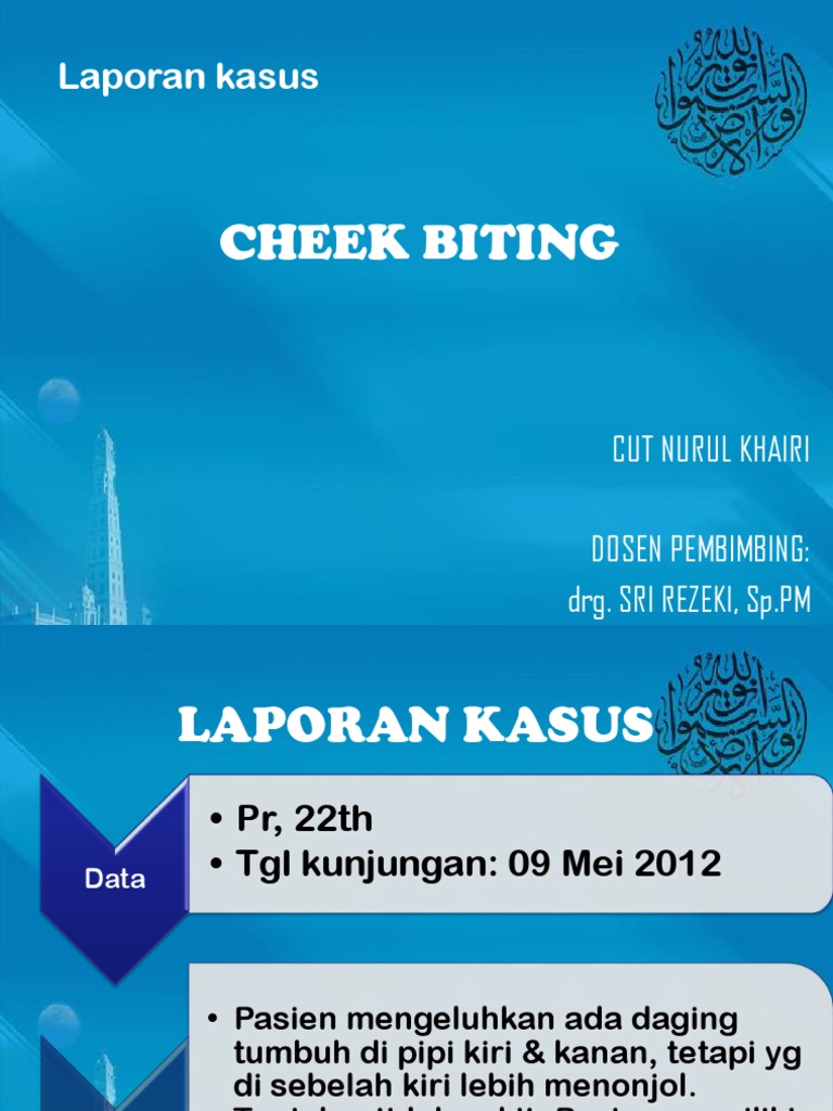 Cheek Biting 2 | PDF