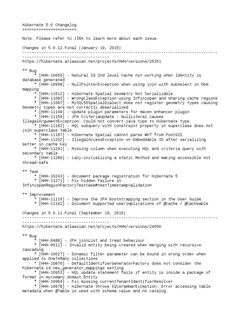 Change Log | PDF | Databases | Xml Schema