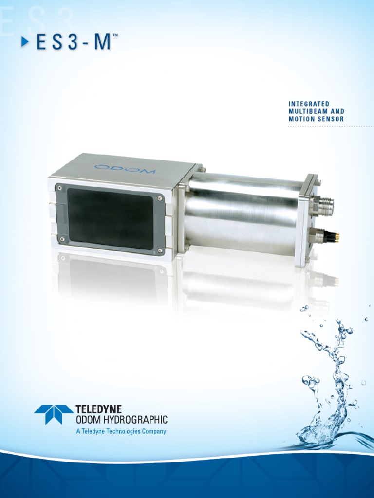 2010odom Slick ES3-M (HiRes) | PDF | Sonar | Electrical Engineering