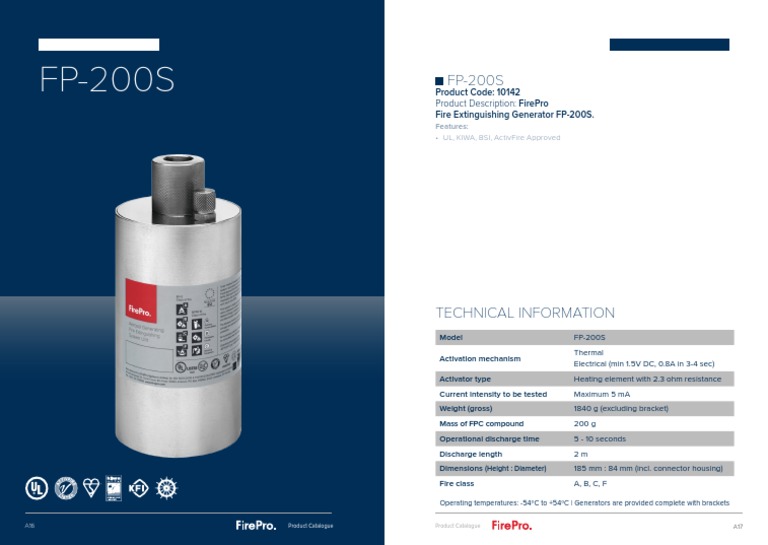 FirePro FP-200S Technical Overview | PDF