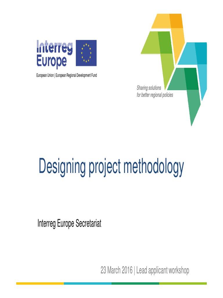2016-03-23 Designing Project Methodology | PDF | Structural Funds And ...