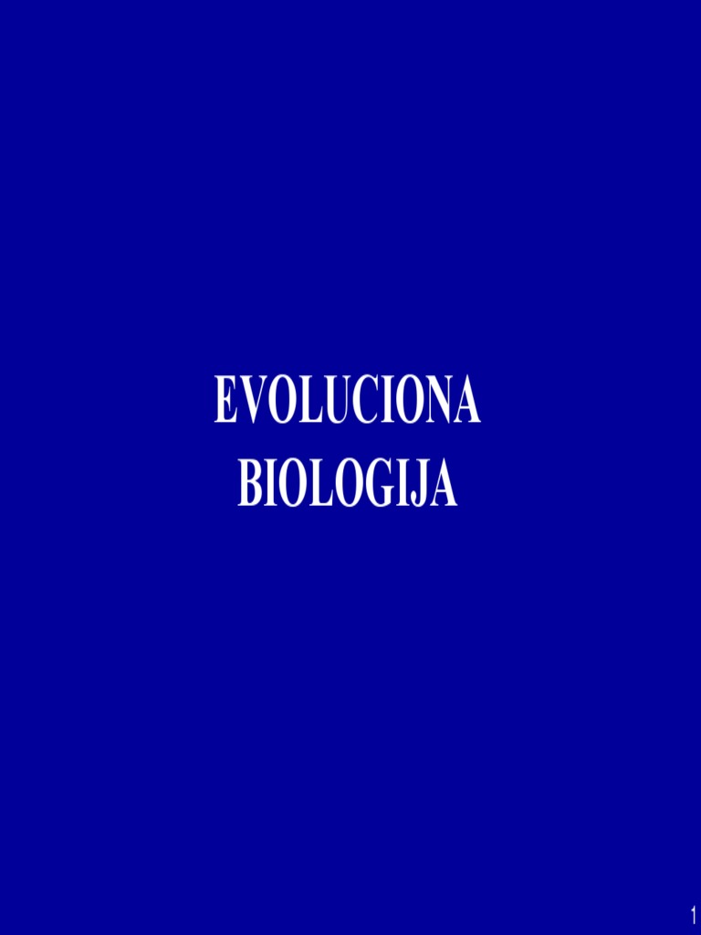 Evolucija PDF | PDF